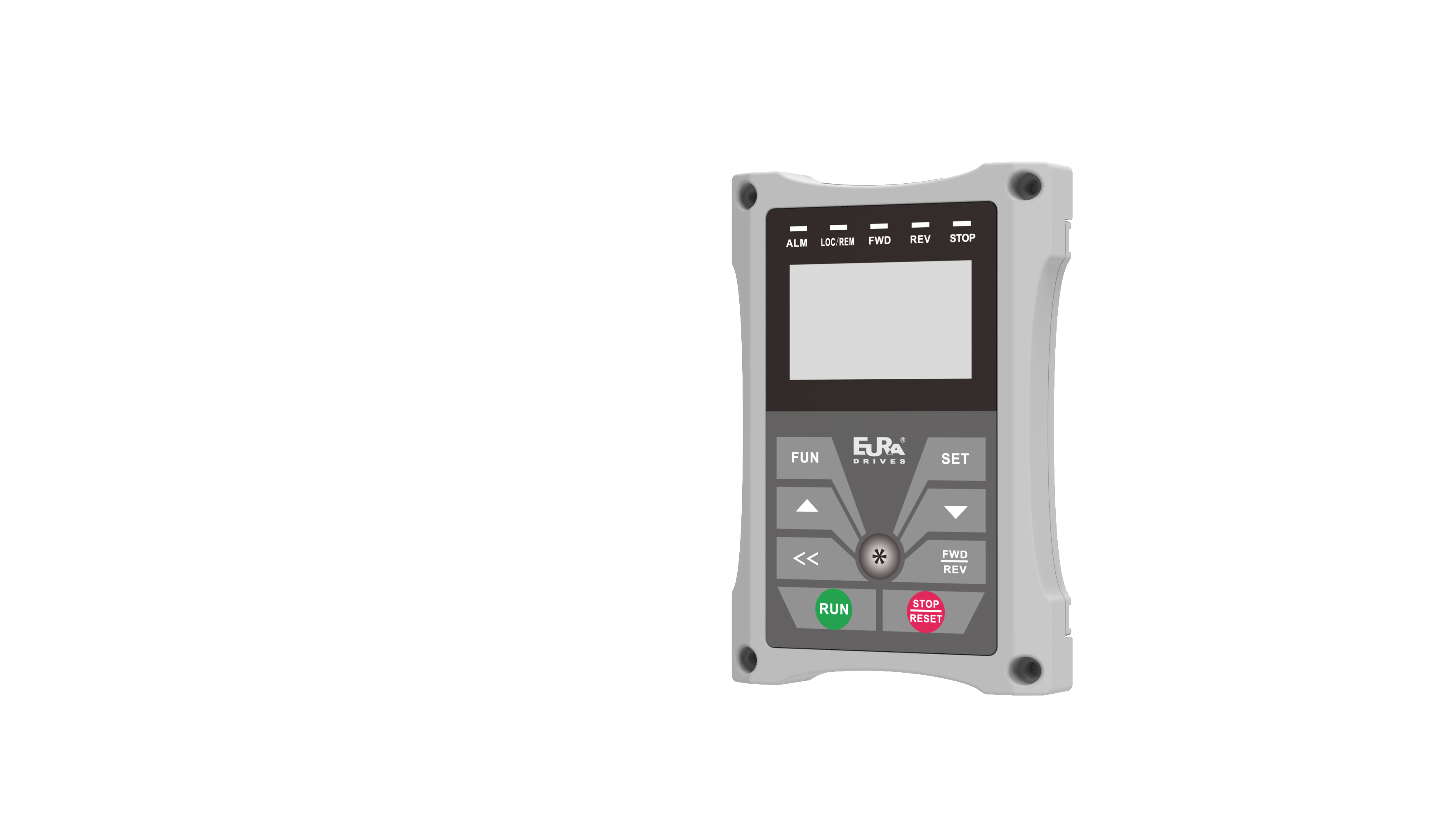 AD02 LCD 4 line keypad – Eura Drives